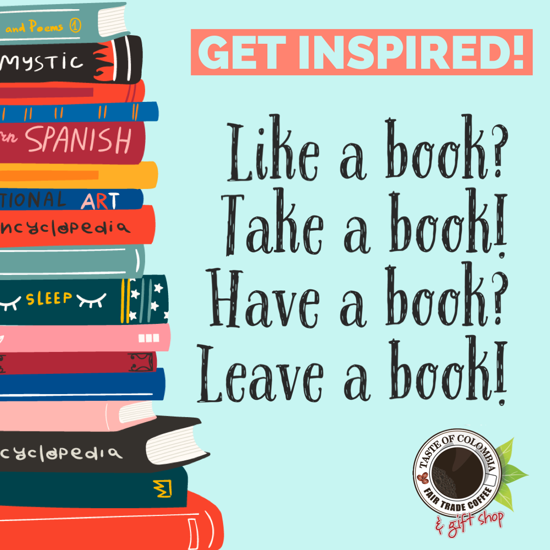 Enjoy a book while sipping your coffee! – TasteofColombia
