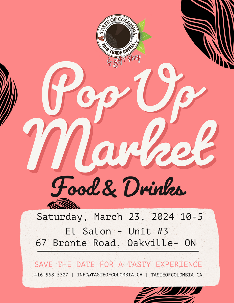 Food & Drinks Pop Up Market – TasteofColombia