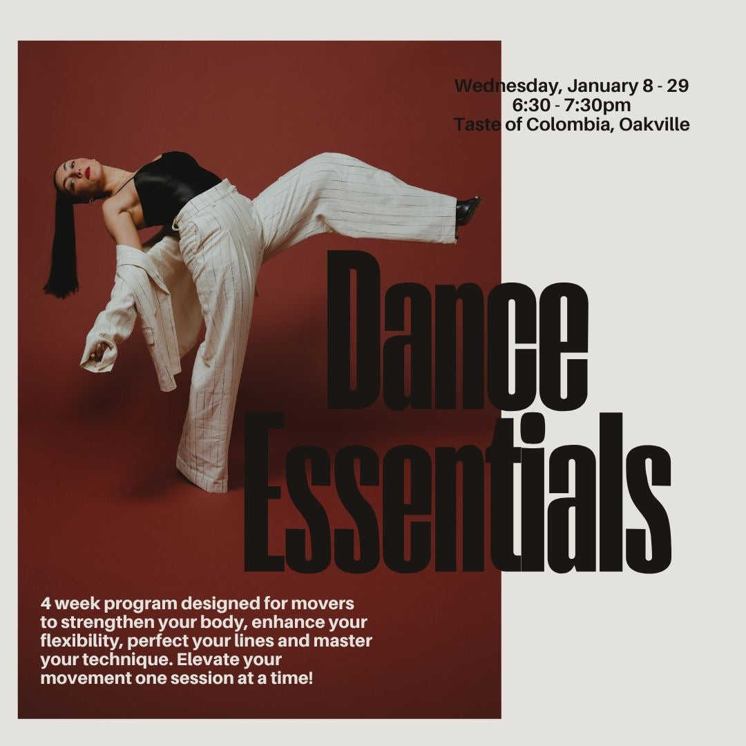 New Class: Dance Essentials – TasteofColombia